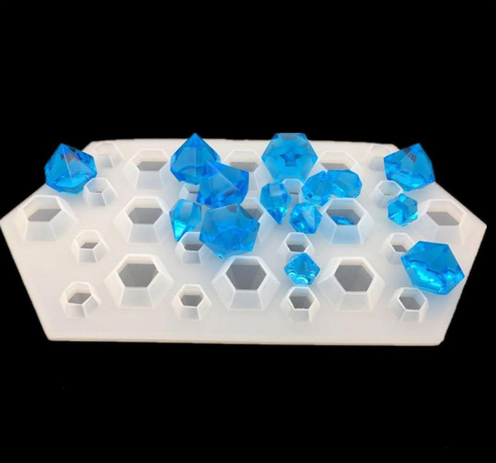 Multi Cavity Diamond Mould – Bina's Art - Resin Store