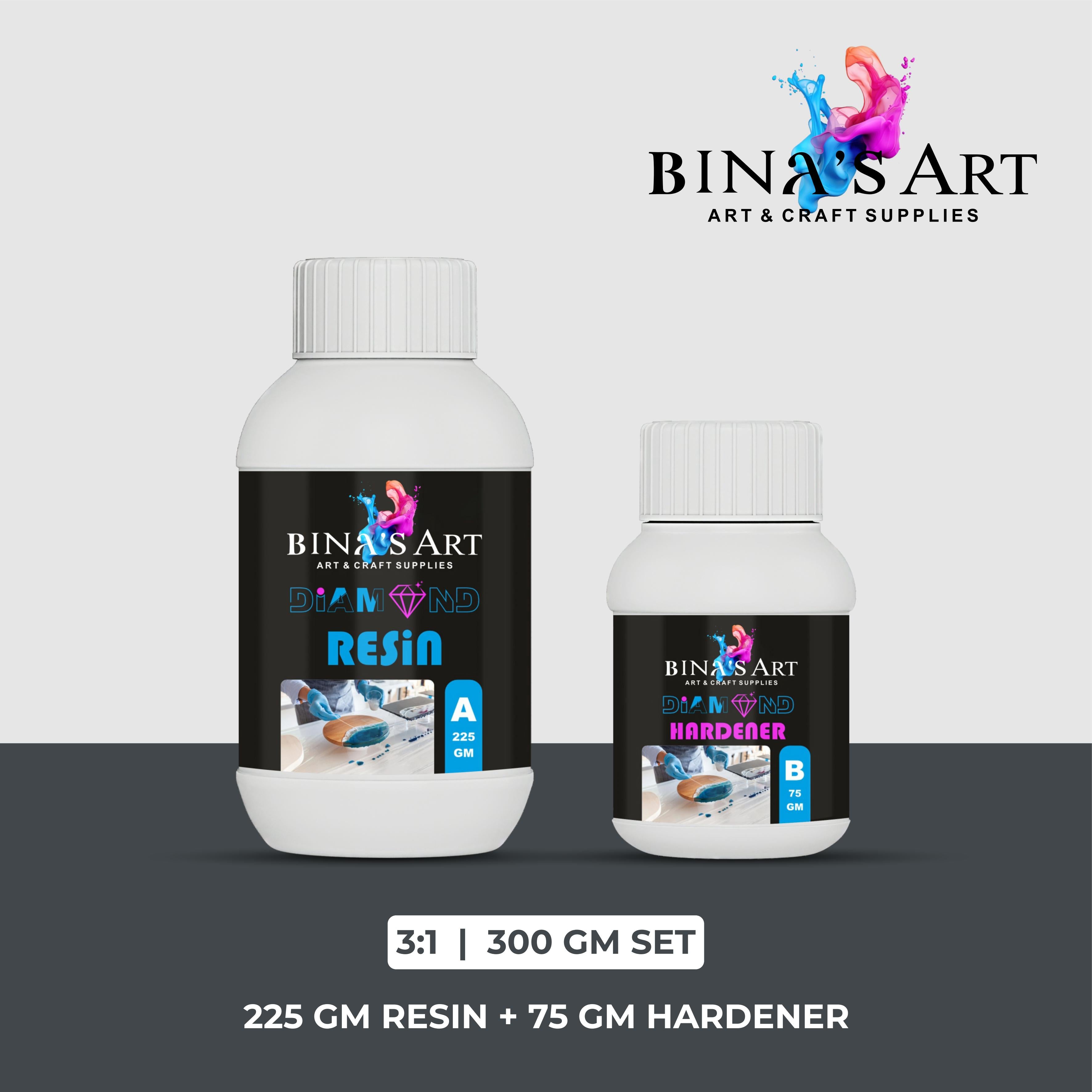 3:1 Diamond Resin 300 GM – Bina's Art - Resin Store