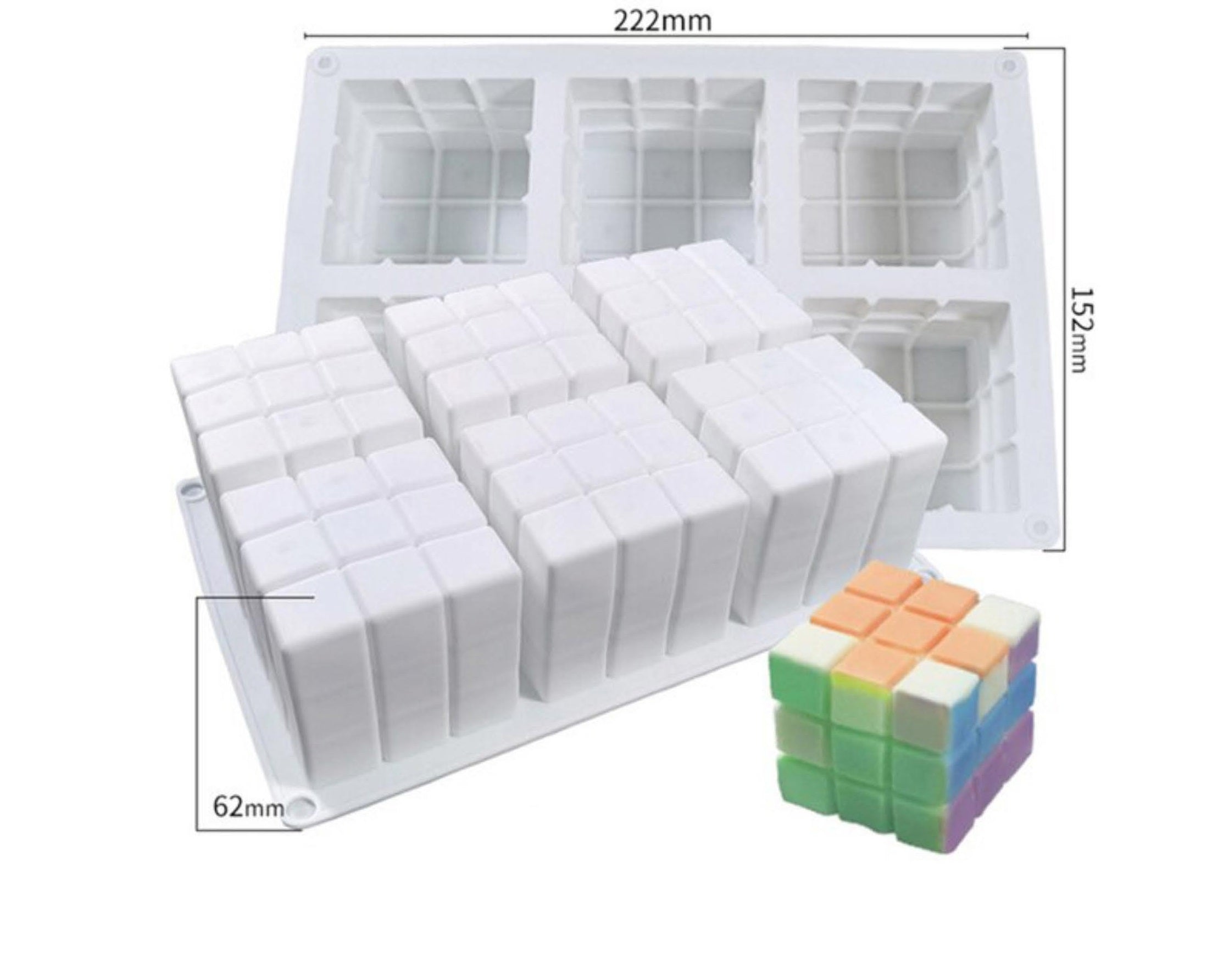 6 Rubik’s Cube Mould – Bina's Art - Resin Store