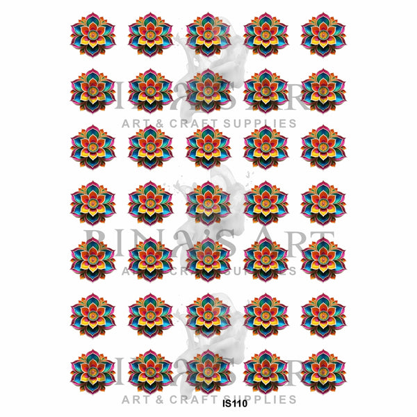 Rangoli Design Insert Sheet (Transparent Sheet) – Bina's Art - Resin Store