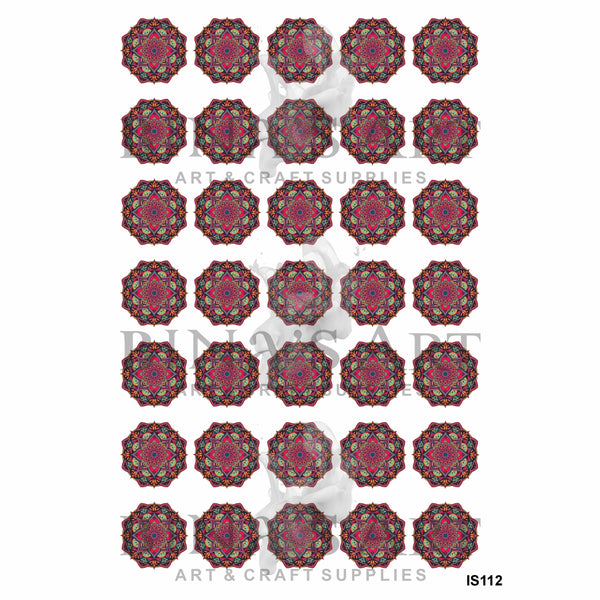 Rangoli Design Insert Sheet (Transparent Sheet) – Bina's Art - Resin Store