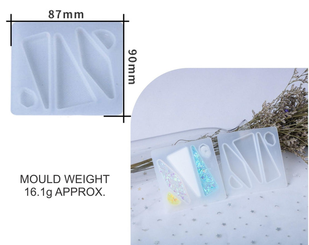 5 IN 1 Hair Pin Mould – Bina's Art - Resin Store