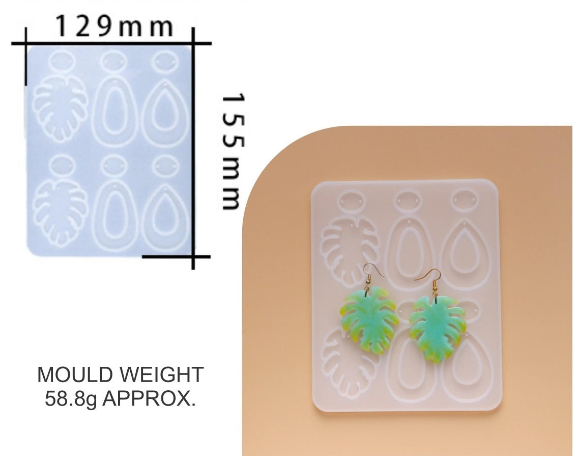 12 IN 1 Earring Mould – Bina's Art - Resin Store