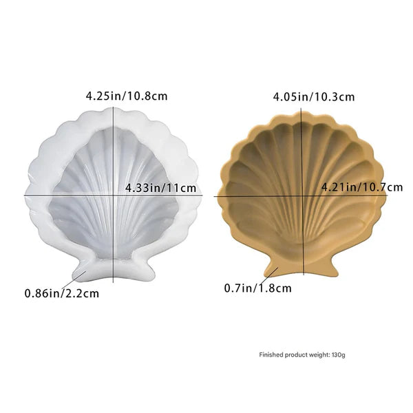 Shell Plate Mould – Bina's Art - Resin Store